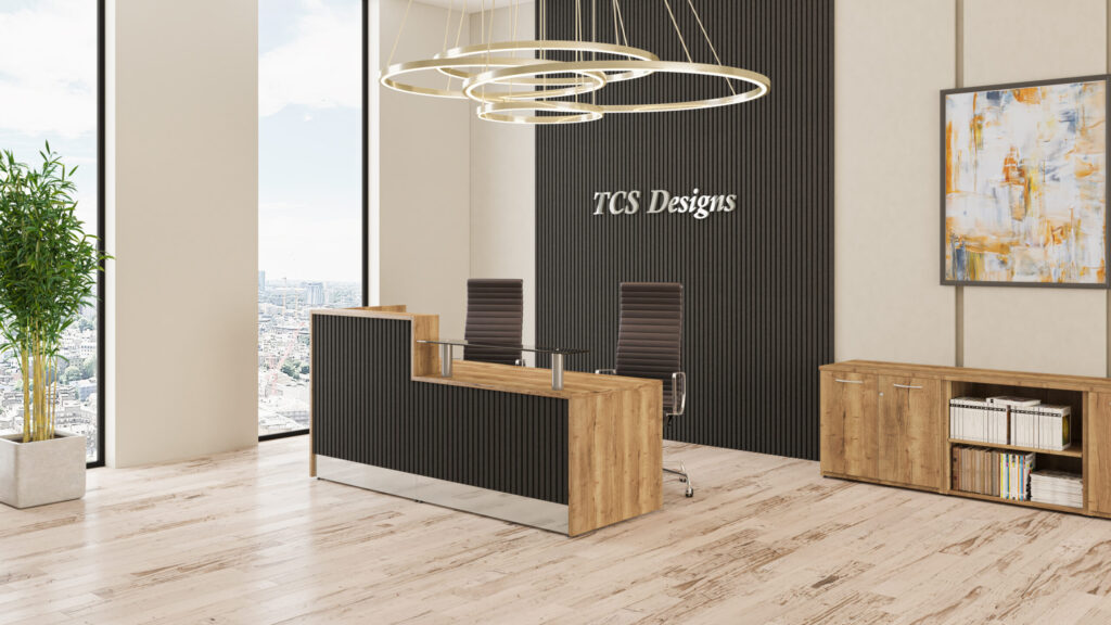 Zion Pro 2 Person Double Front Reception Desk - Sven Christiansen Furniture