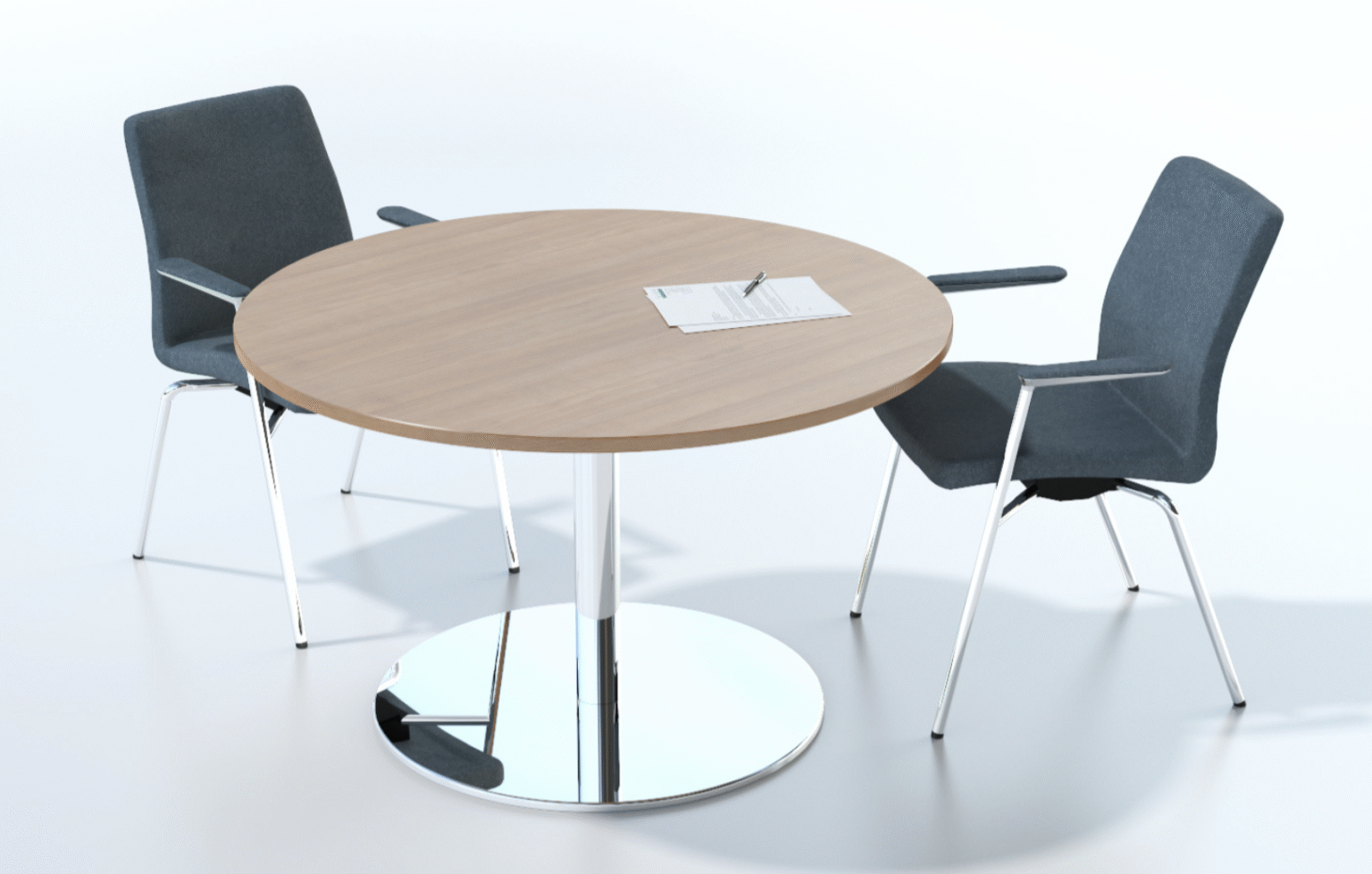 Sven Round Office Meeting Table - Sven Christiansen Furniture